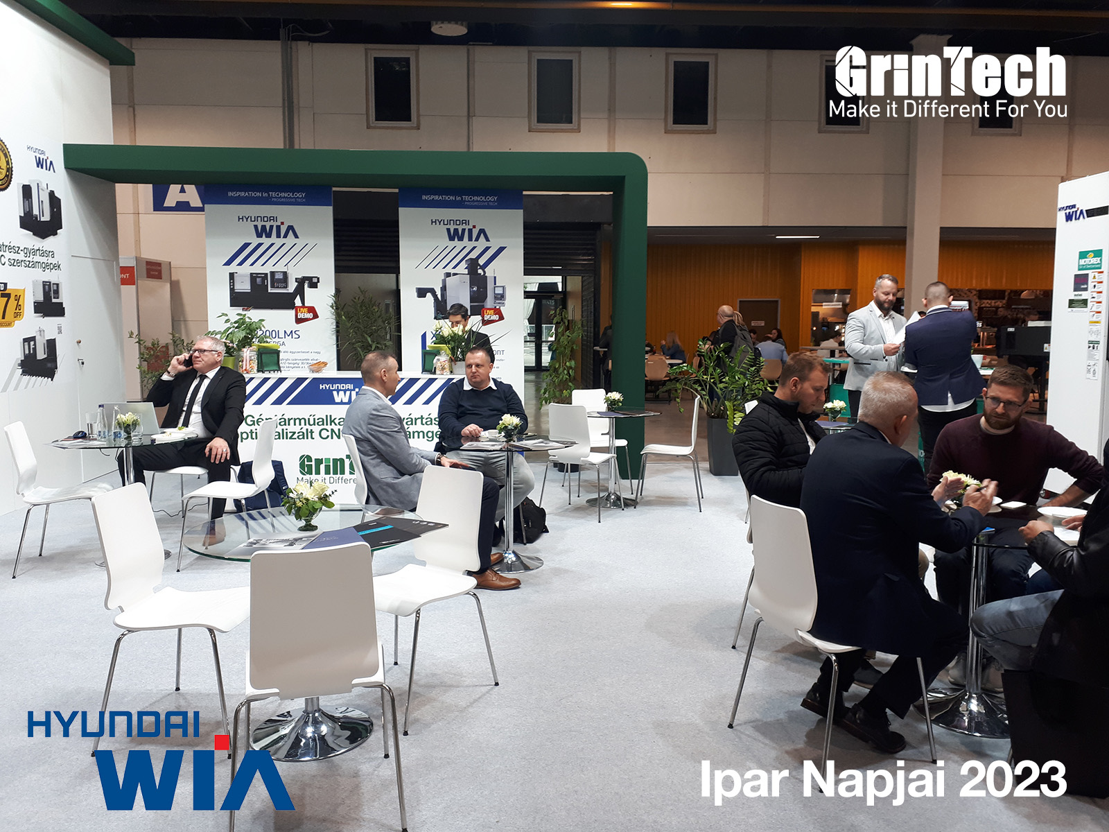 Abban a megtiszteltetésben volt részünk, hogy megmunkálás közben mutathattuk be a Hyundai WIA ...